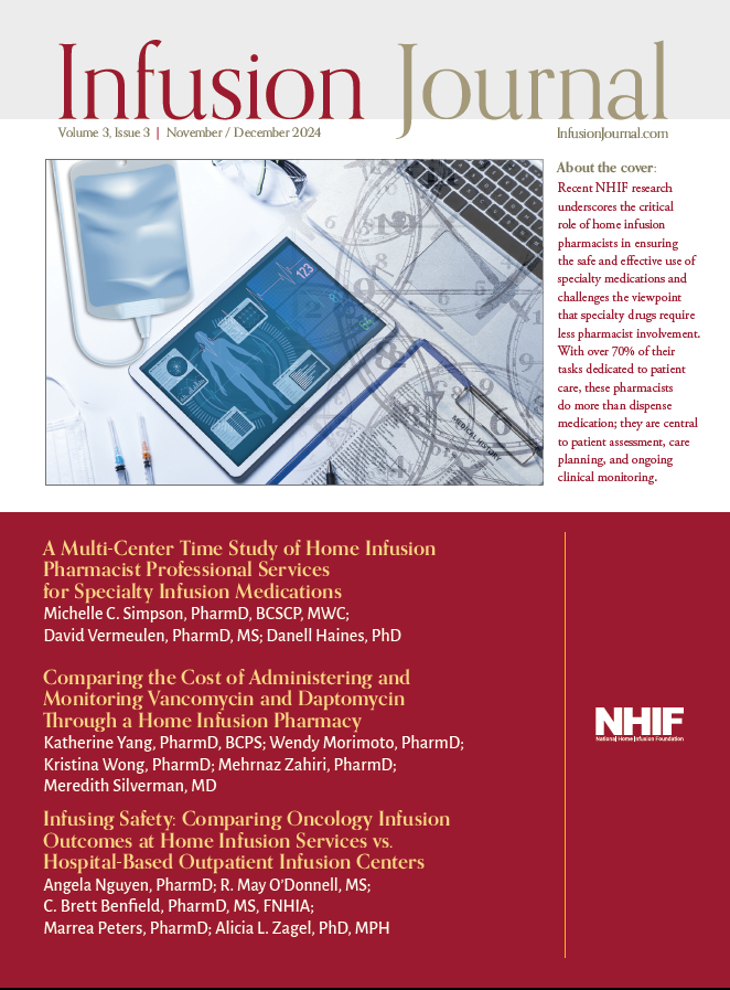 NHIF Infusion Journal - National Home Infusion Association